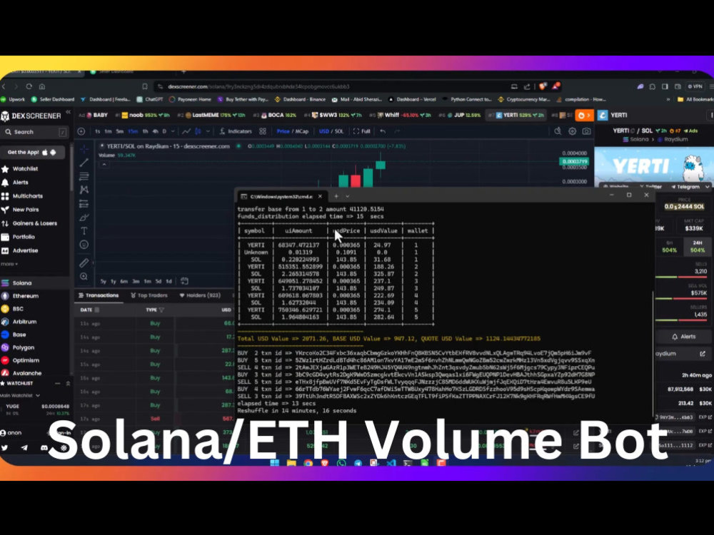 Moonshot alert bot gas pump bot pump fun telegram bot discord bot | Upwork
