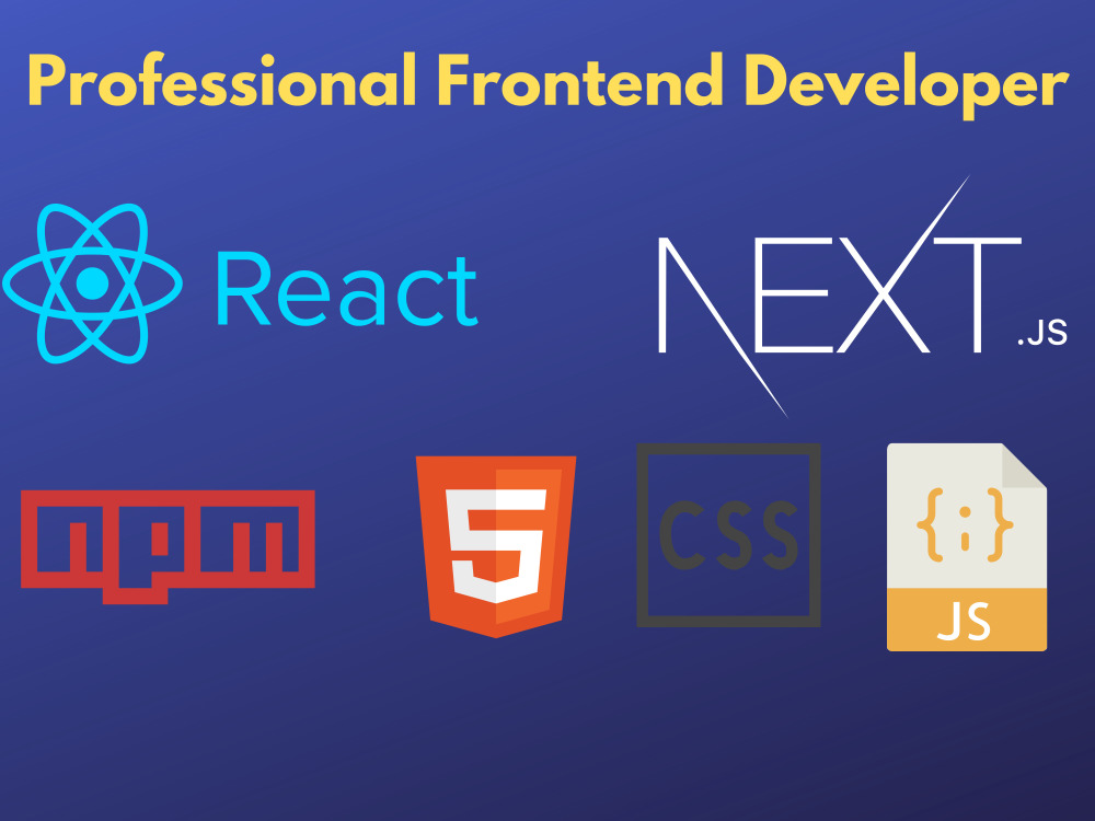 Frontend web developer using React, HTML, Tailwind css ,Nextjs ... Frontend web developer using React, HTML, Tailwind css ,Nextjs ...