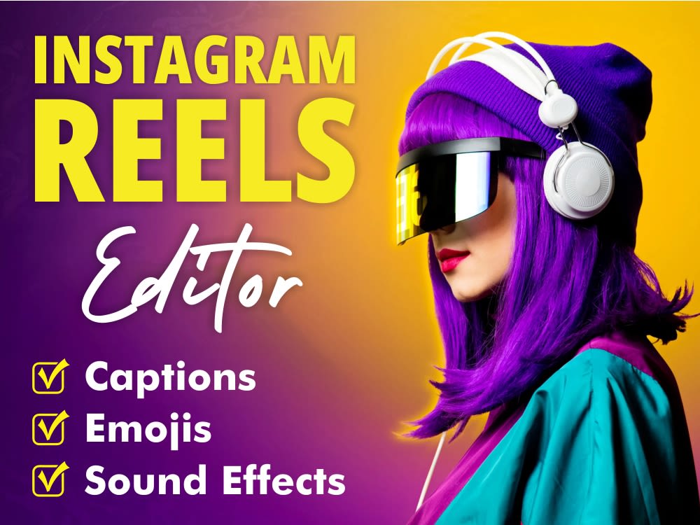 ‎️‍🔥 Viral INSTAGRAM REELS Editor | IG Reels Video Editor | Upwork