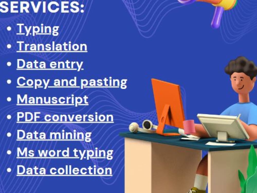 Fast Typing & Translation & Data Entry | Upwork