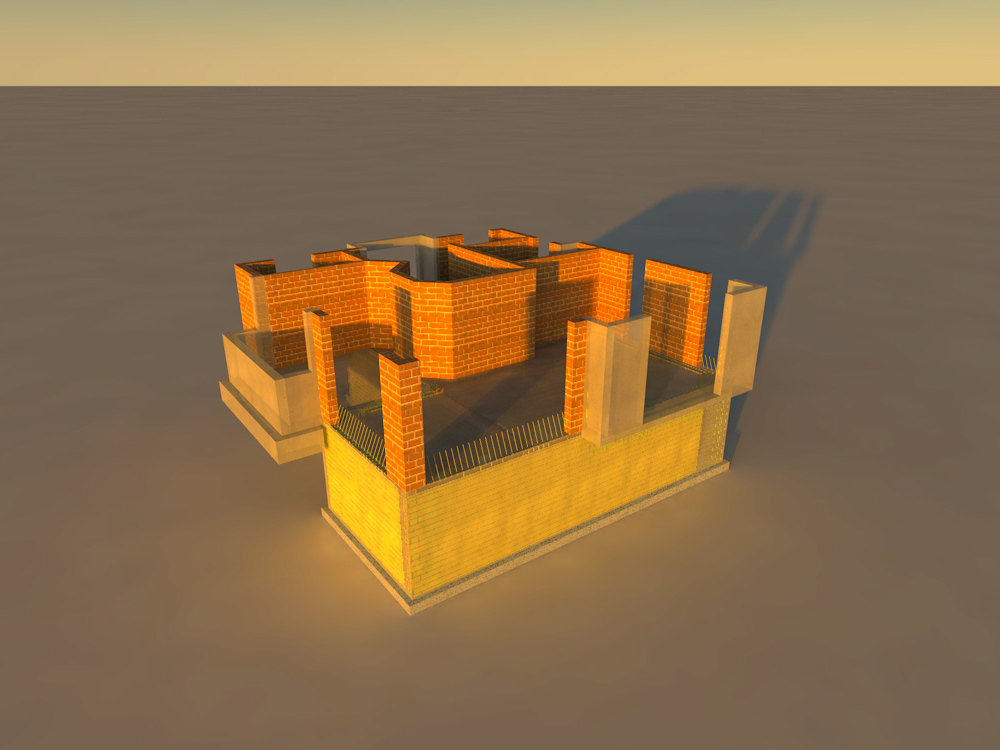 Structure plan,3d model,floor plan,excavation plan,render,convert to ...