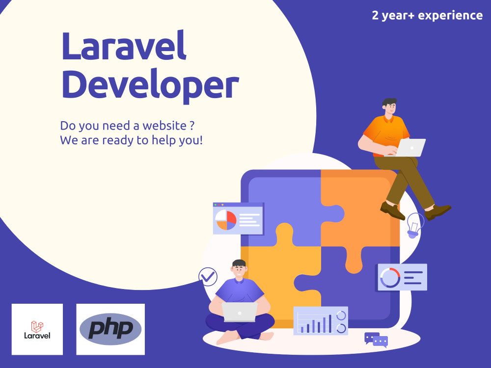 A laravel full stack developer for development and maintenance of website | Upwork