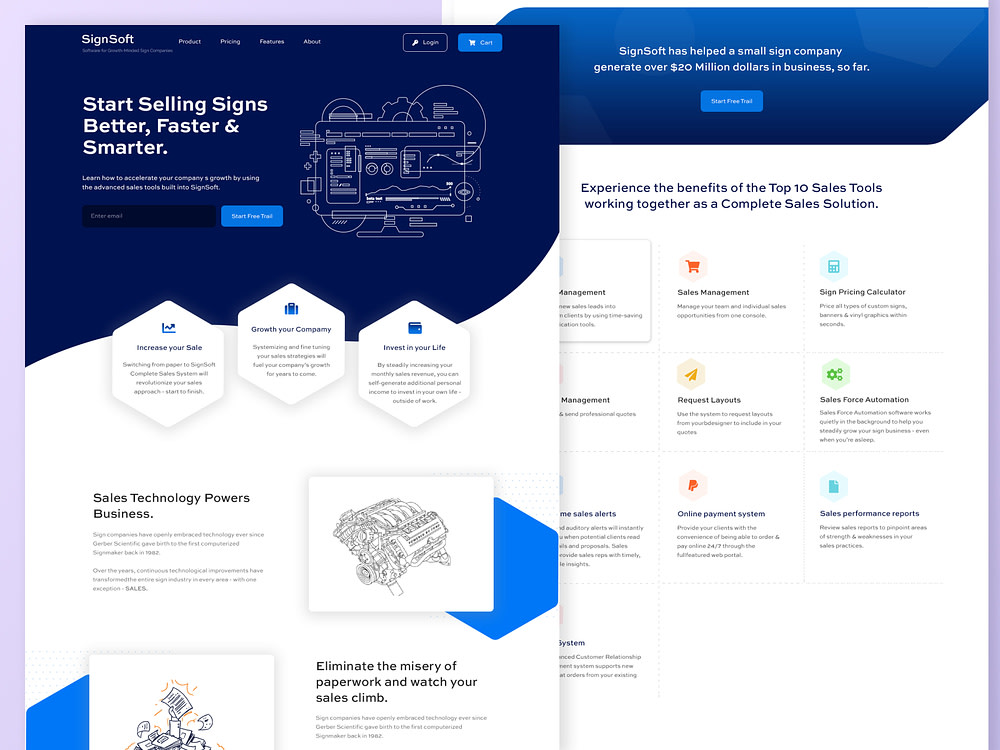 High-End Modern Landing Page Design for Brands, Startups & Businesses ...
