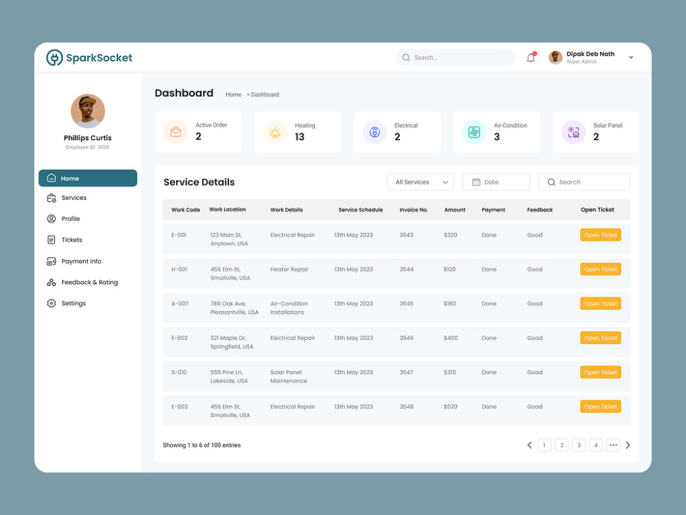 Sass Web App UIUX Design | Upwork
