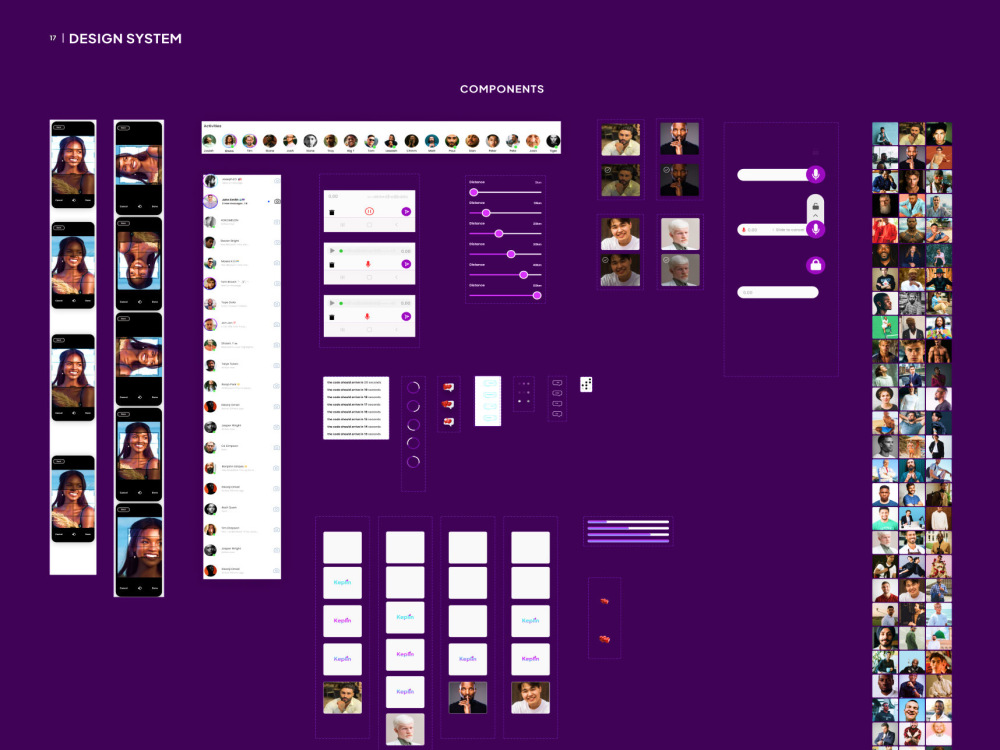 A fully interactive prototype design for mobile app. SaaS product. | Upwork