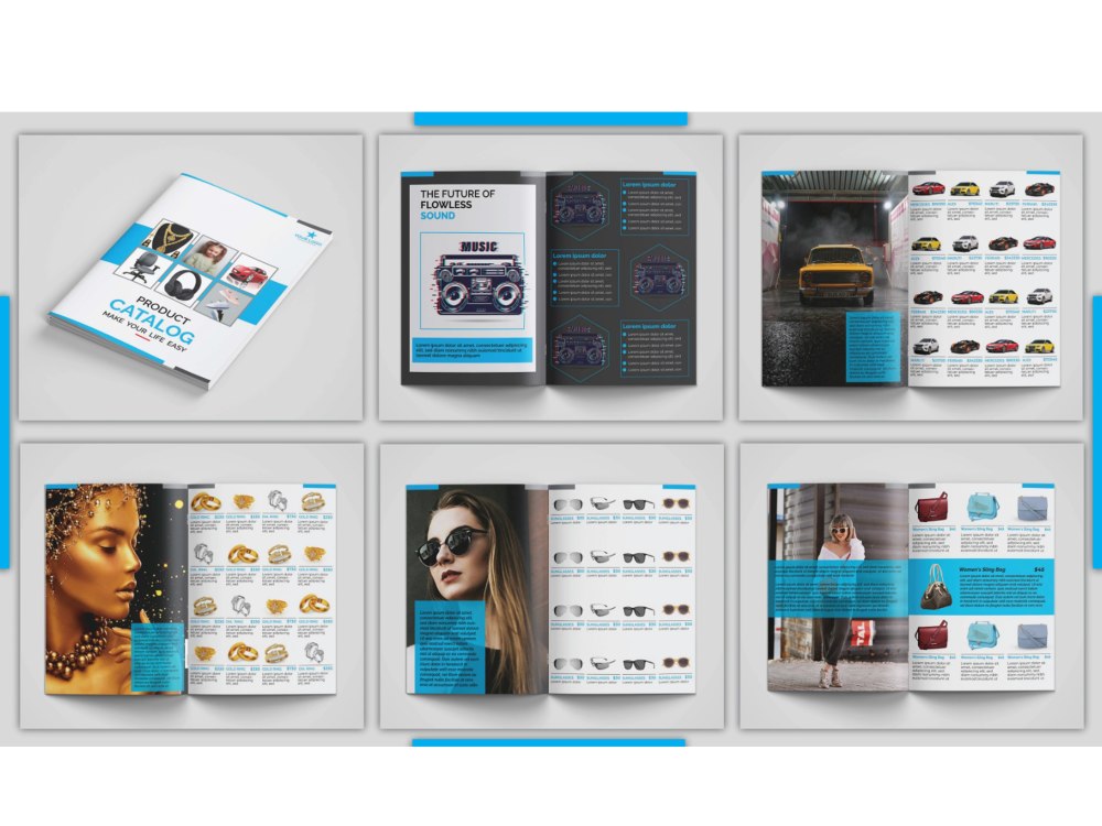 An Amazing Modern Beautiful Product Catalogue Layout Design | Upwork