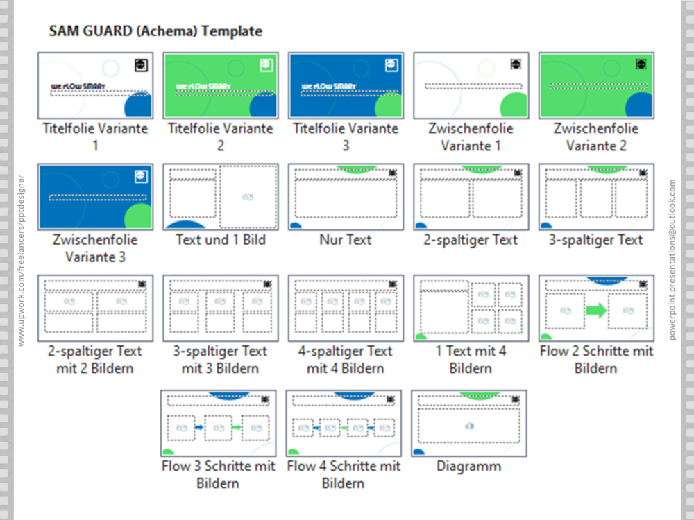 A Customized PowerPoint Master Slide Template | Upwork