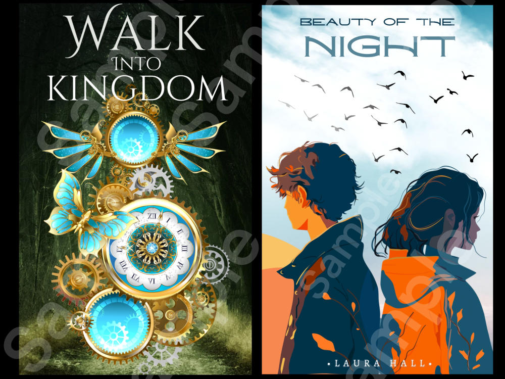 A personalized book cover. You can use for an e-book or any other book ...