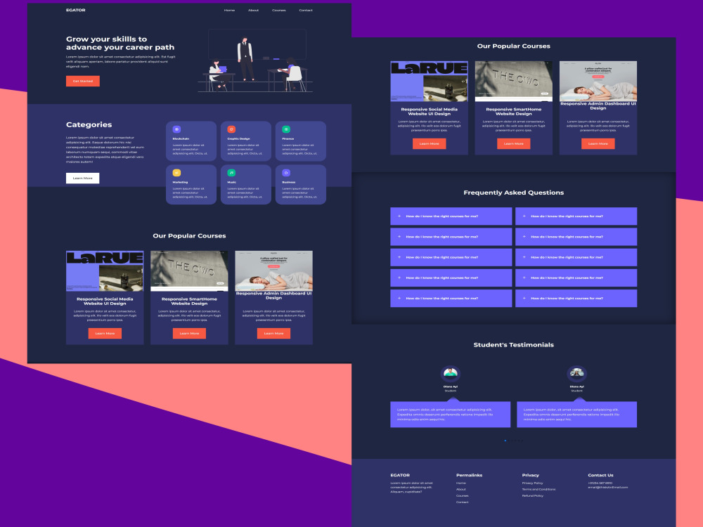 Landing pages design, UI UX landing page designer expert landing page | Upwork