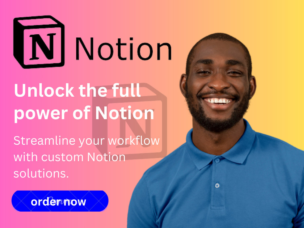Notion Template Setup Custom Notion Automation Notion Workspace Upwork