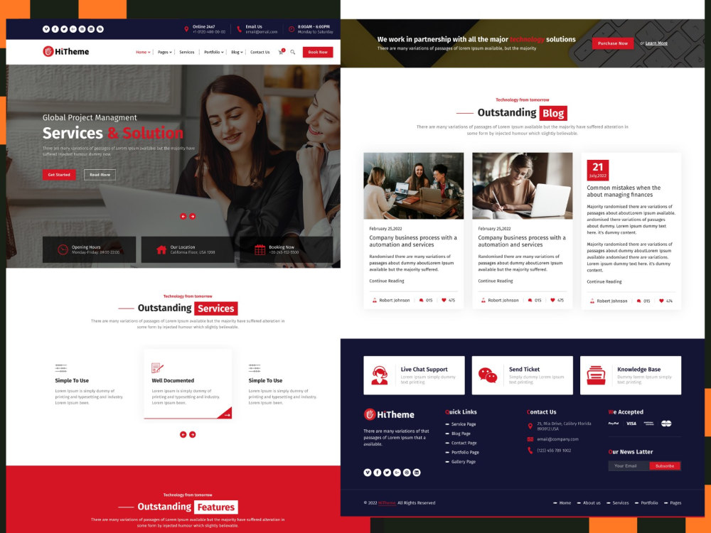 Responsive HTML CSS website design / developer, psd to html5 bootstrap | Upwork