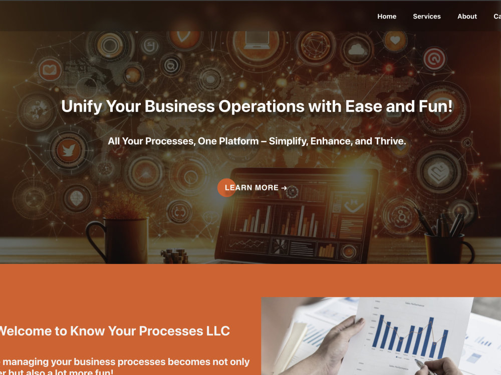 A clean website portfolio highlighting all accomplishments and skills ...