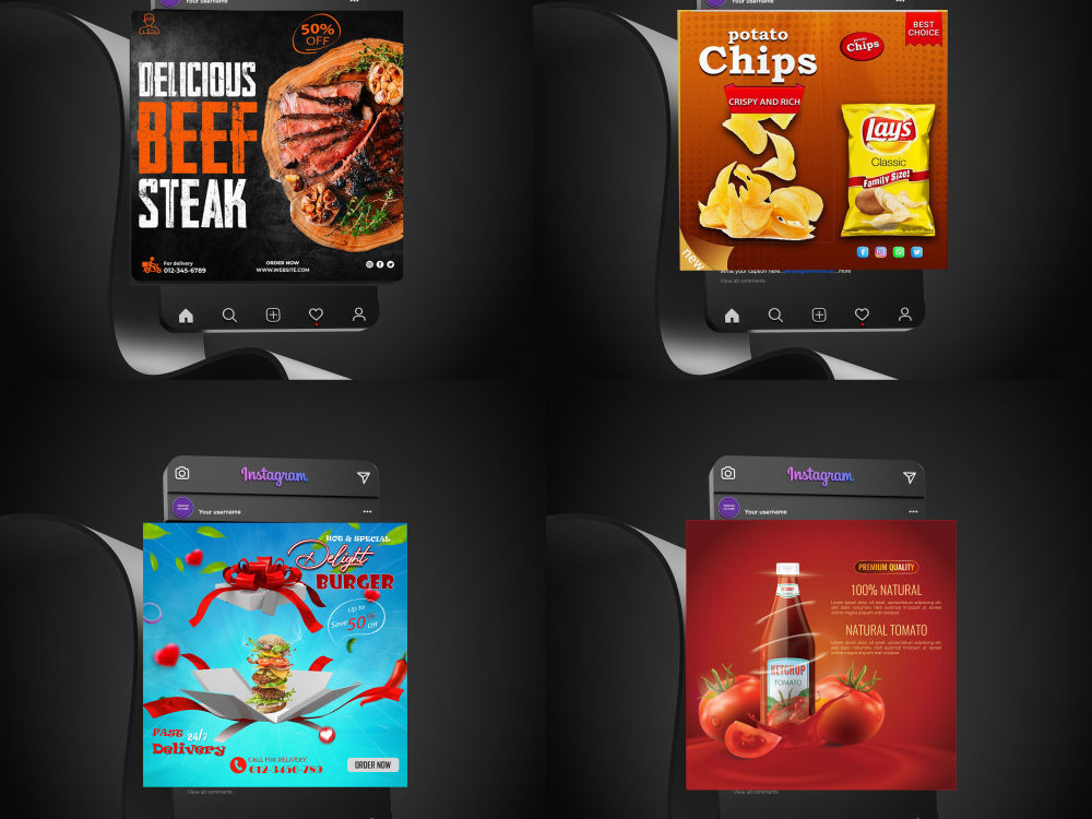 Creative social media design, post, banner ads | Upwork