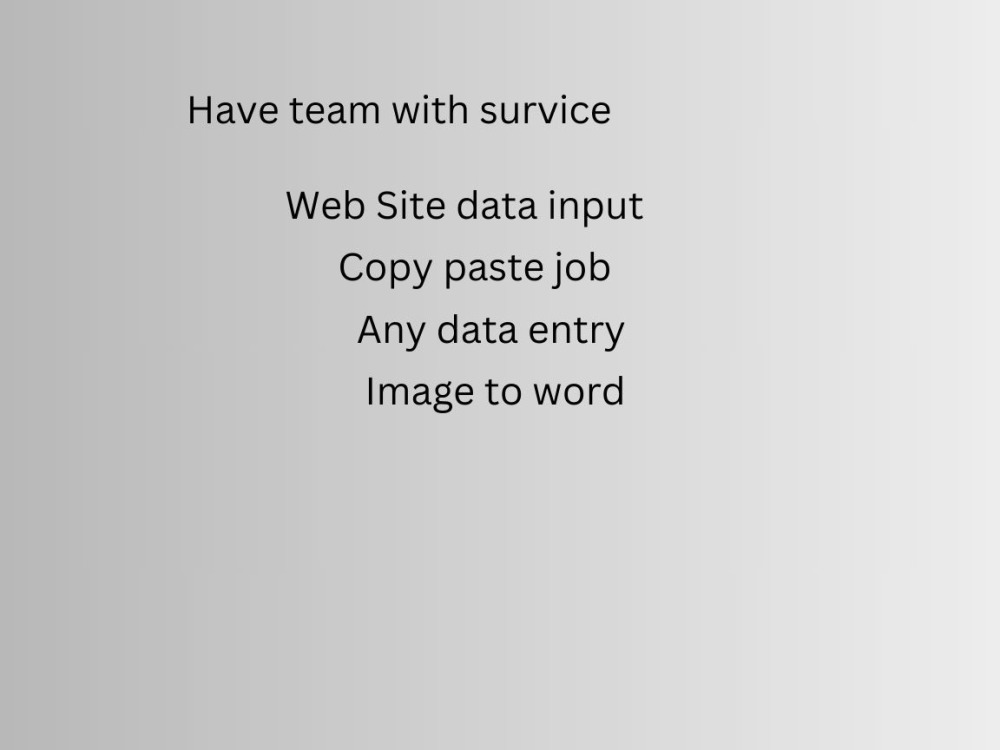 Fast data entry, copy paste job, manual typing, any file to Word or ...