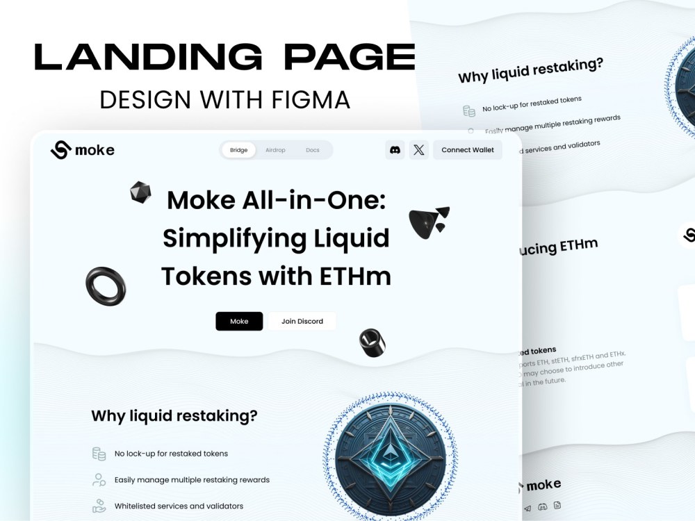 A figma ui ux website design, figma landing page, website ui ux, animation | Upwork