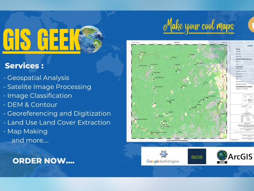 Gis Maps Edited Digitized And Updated Using Arcgis And Qgis Upwork