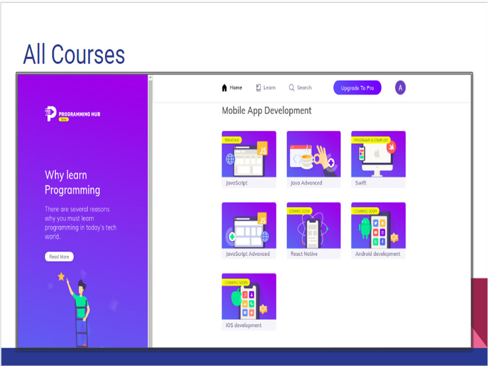 AI-Powered Online Learning Platform for Programming and Skill Development | Upwork