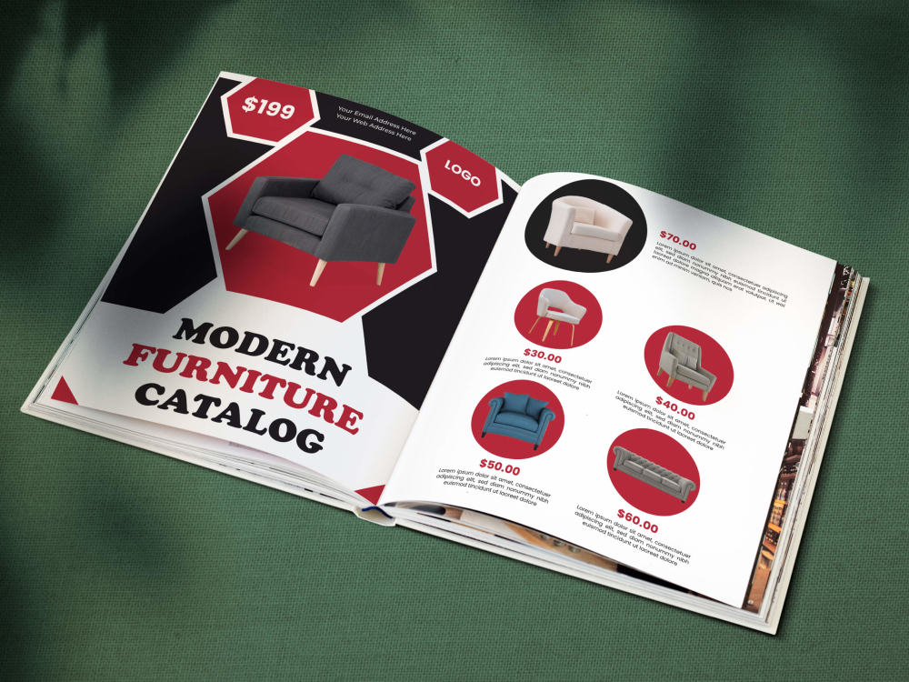Product catalog design line sheet sell sheet and product brochure ...