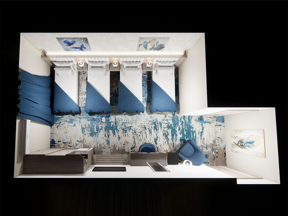A photorealistic 3D floor plan renderings for your plan | Upwork