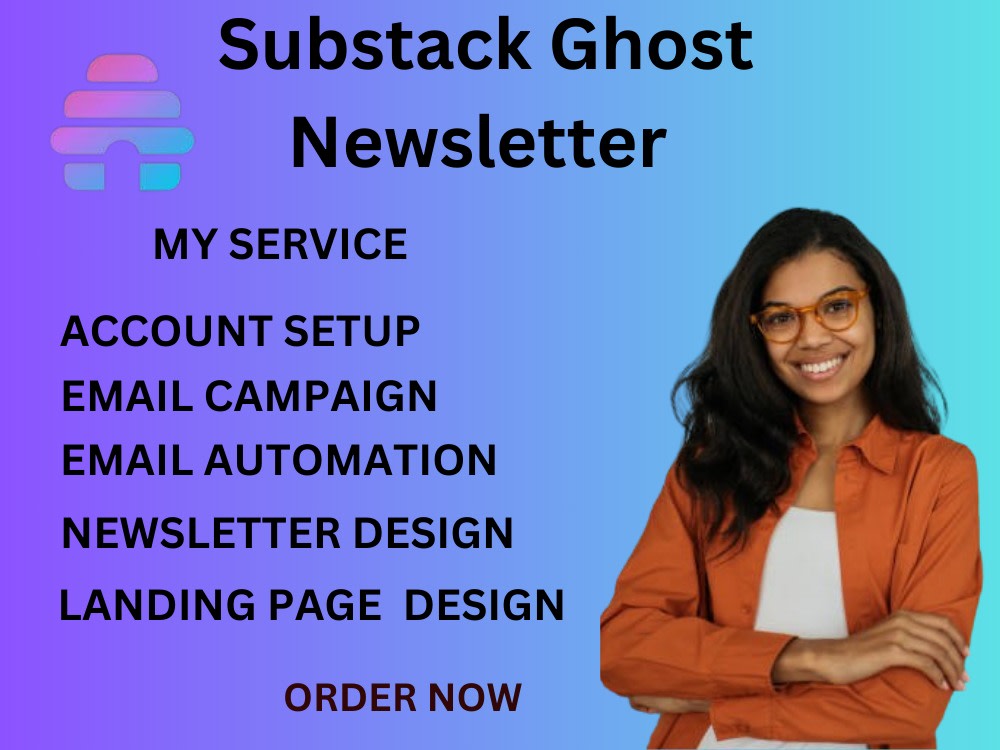 Substack ghost newsletter, beehive newsletter template, form page | Upwork
