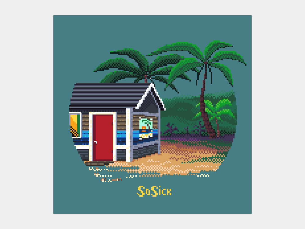 Pixel art album cover | Upwork