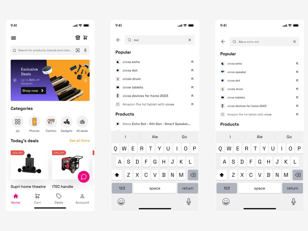A custom Mobile UI design/wireframes | Upwork
