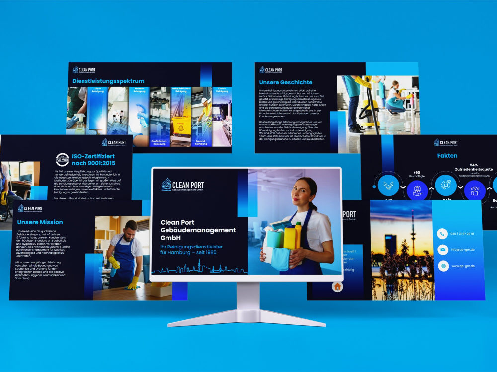 A Enhanced Corporate Style Business Presentation | Upwork