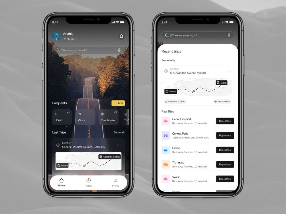A custom Mobile UI design/wireframes | Upwork