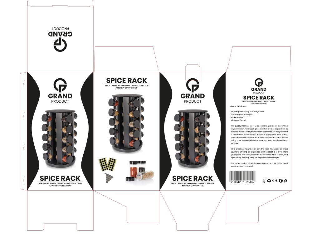 A unique product packaging design and label design | Upwork