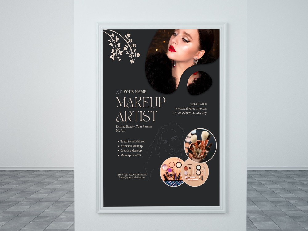 Digital flyer, poster, brochure for your business | Upwork