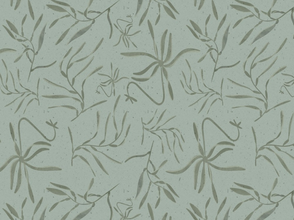A custom hand drawn seamless repeat pattern with non-exclusive rights ...