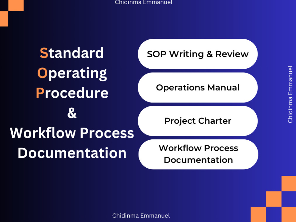 A detailed SOP & Workflow Process Documentation for your business | Upwork
