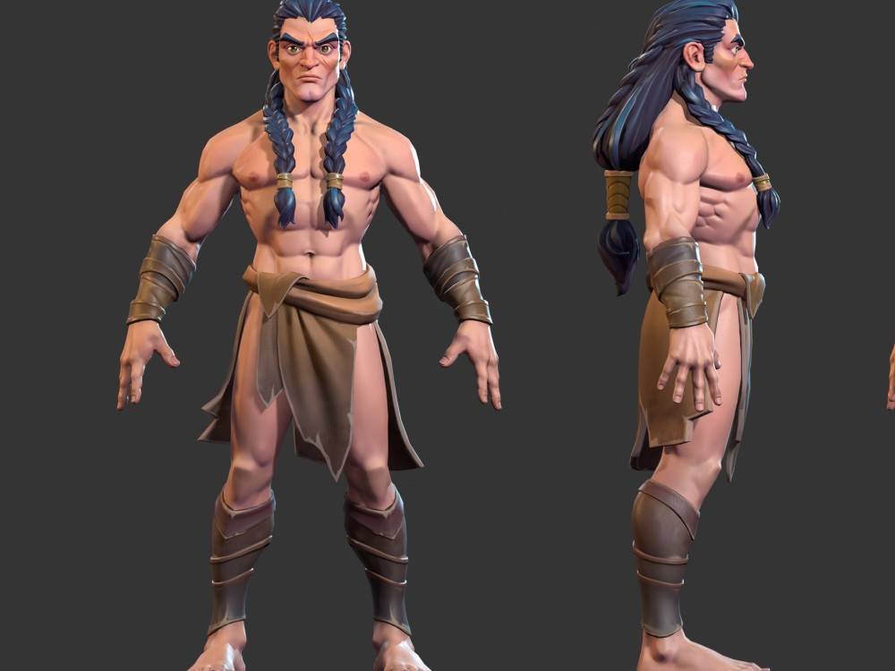 3D realistic character model | Upwork