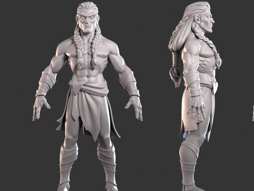 3D realistic character model | Upwork