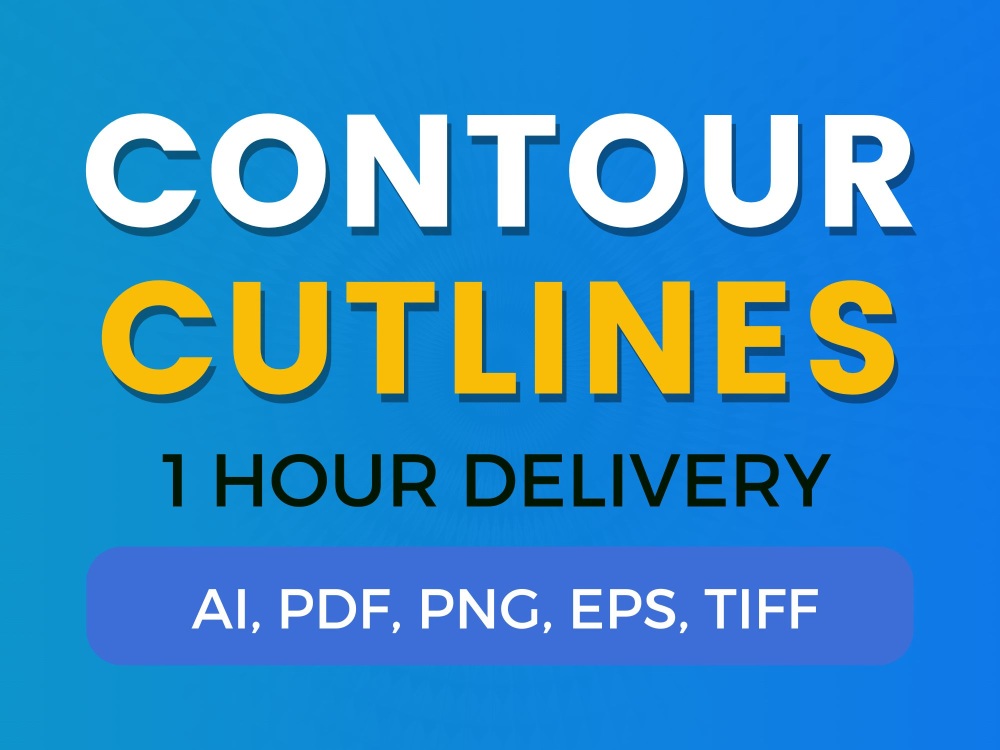 Contour cut line for yard card, Signs & sticker design | Upwork