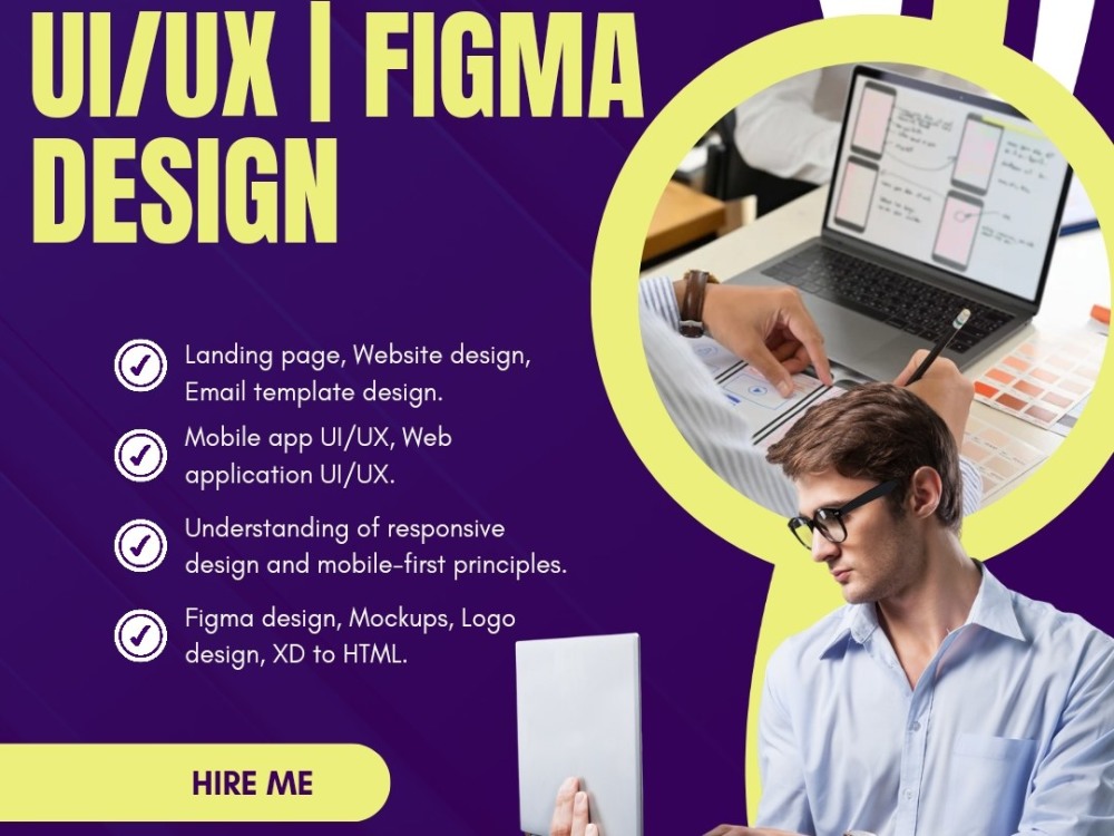 An expert Figma UI / UX Designer | Upwork