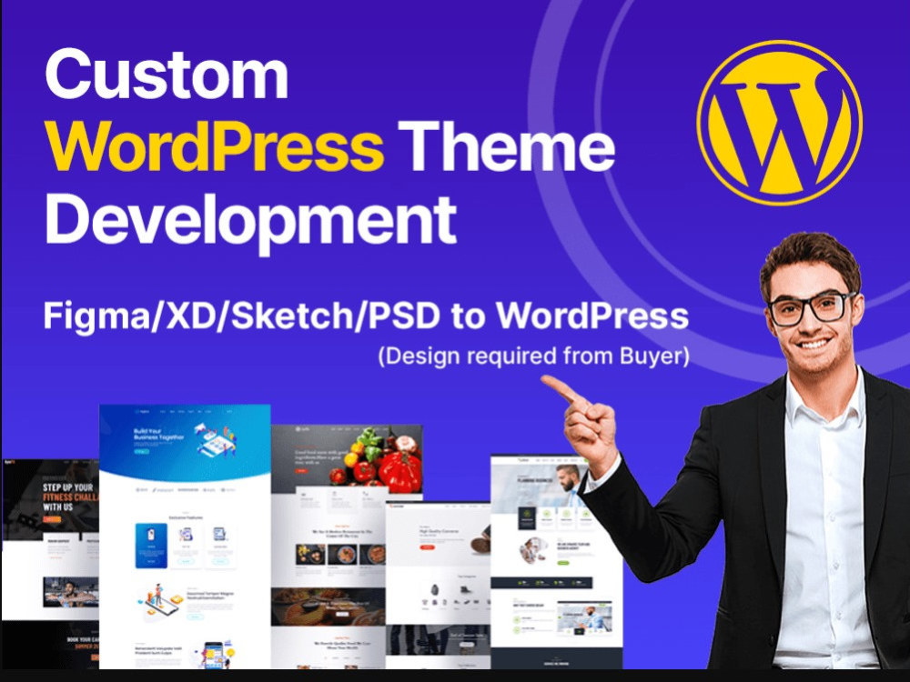 Custom WordPress Theme Development | Upwork