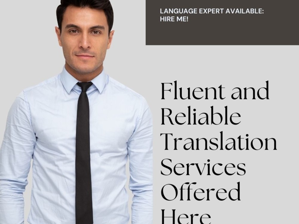 Up to 1000 Word Translate for 10$, in English | Upwork