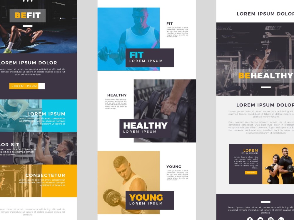 A professional email design | Upwork