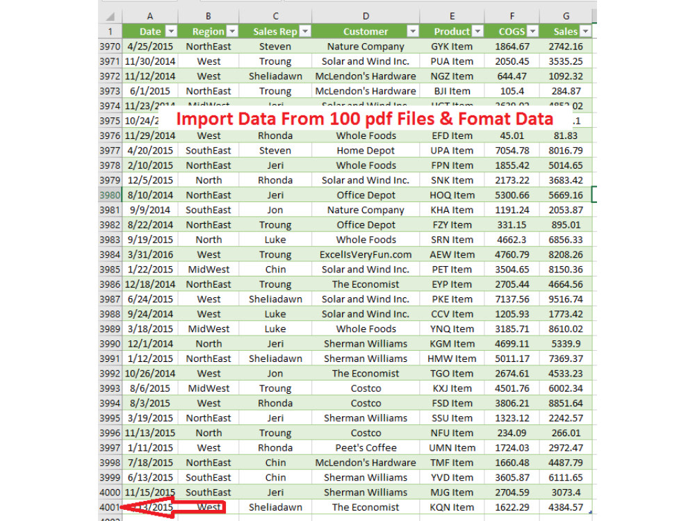 PDF/Image/Screenshot non-editable file converted in Word/Excel within 24 hr | Upwork