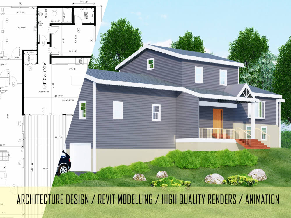 Drawings and 3d Modelling in Revit | Upwork