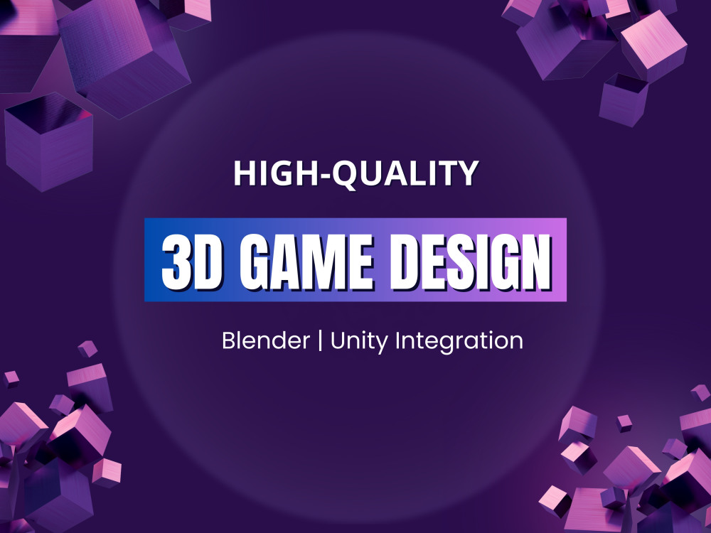 High-Quality 3D Game Assets & Seamless Unity Integration (Blender pro ...
