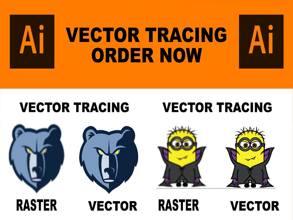 Vectorize ,Retrace and draw any logo/Image | Upwork