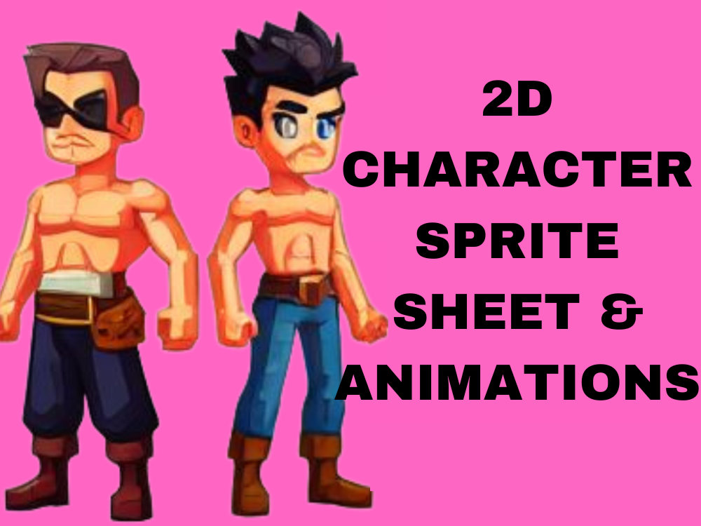 Sprite sheet character, sprite pixel animation, tileset | Upwork