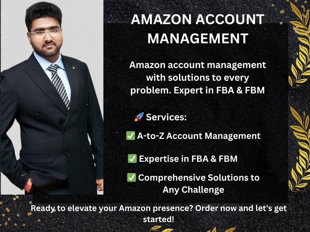 Amazon Account Manager | Amazon Product Research | Amazon PPC & SEO ...