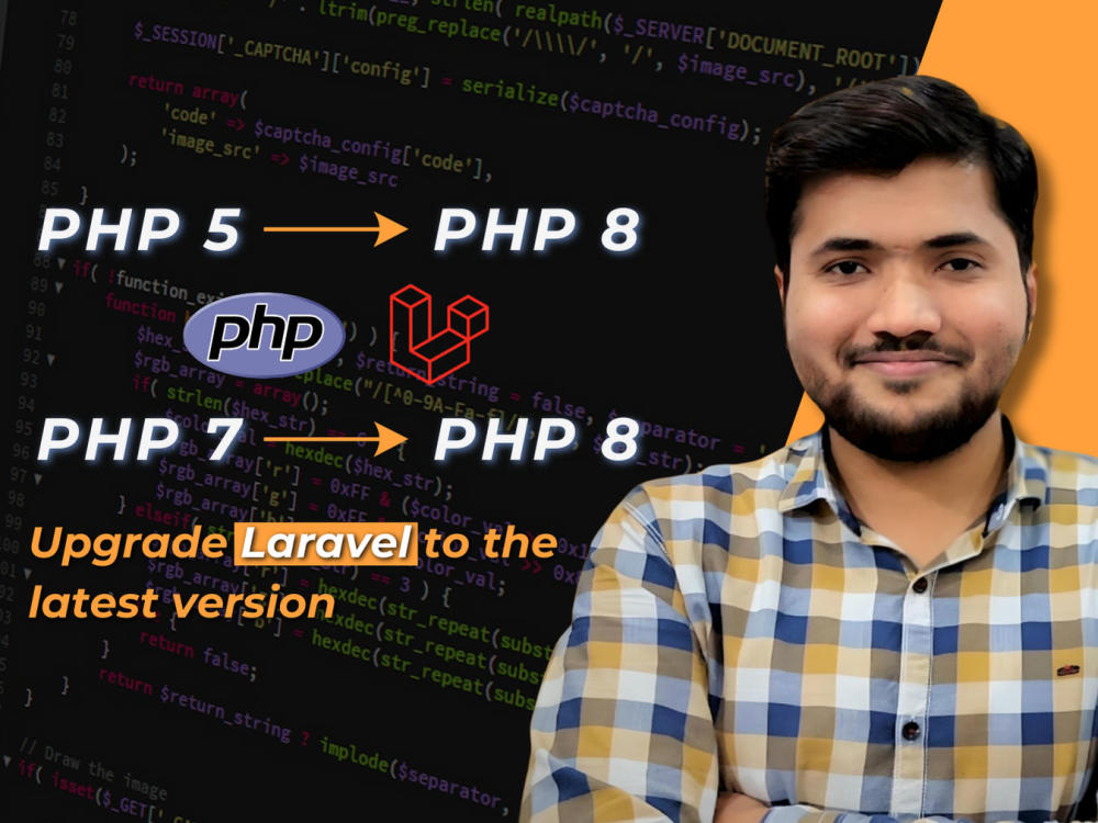 An updated website from PHP 5 or 7 to PHP latest version | Upwork