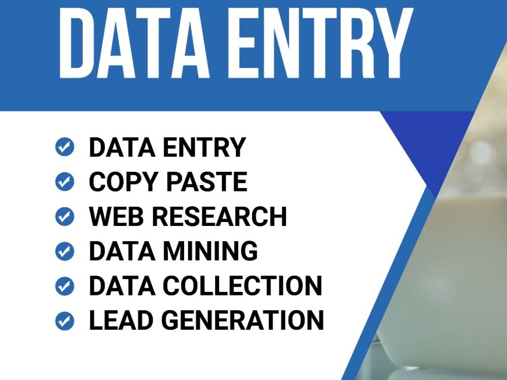 A complete data entry project. | Upwork