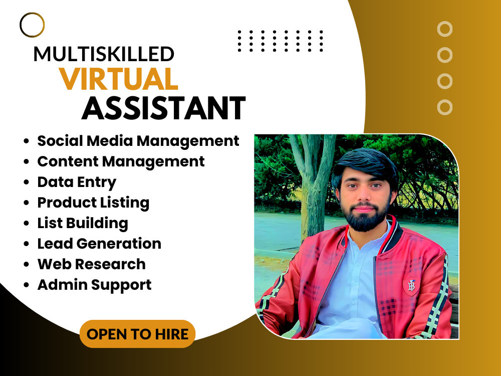 Full time virtual assistant, content management, seo, web research ...