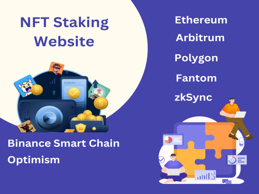 Blockchain NFT Staking website | Upwork