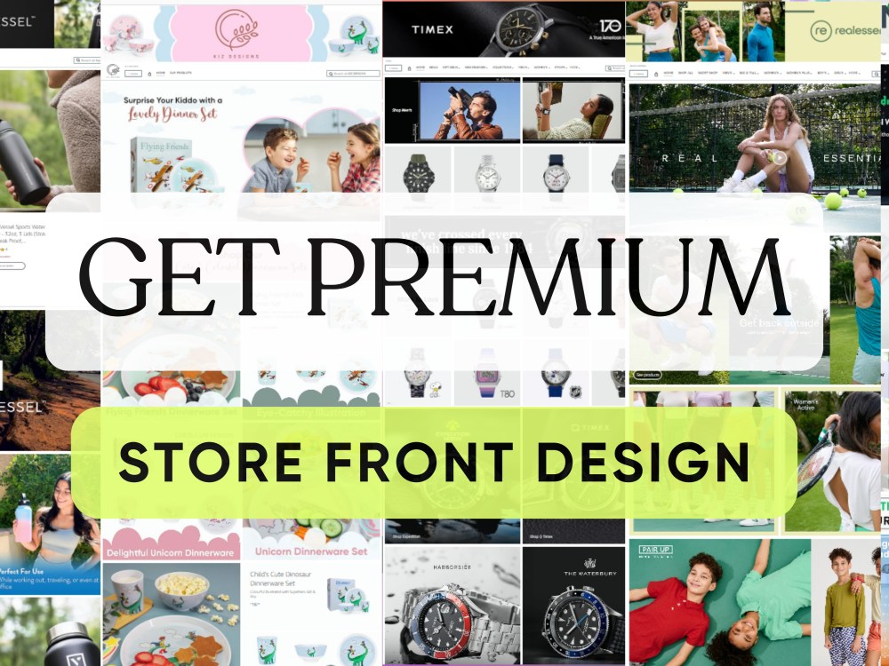 Amazon brand storefront design | Upwork